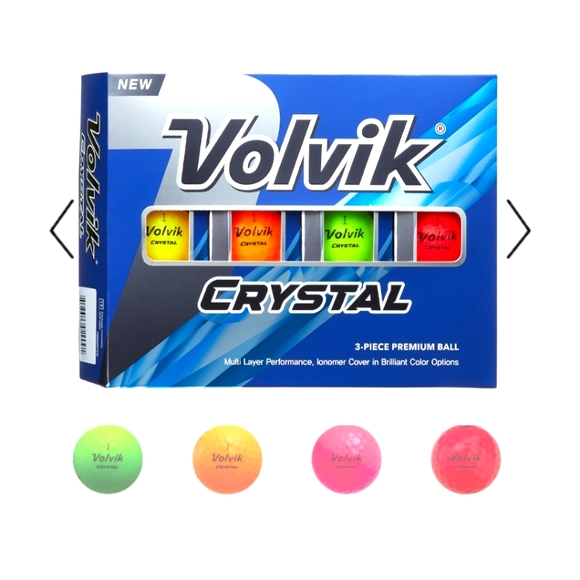 Volvik | Games | New Volvik Crystal Golf Balls Box Multicolor | Poshmark